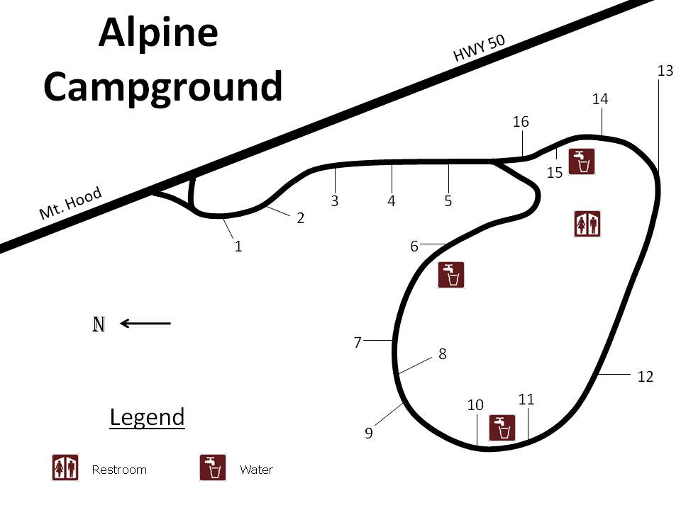 Alpine Campground - Timberline Lodge, Mt. Hood, Oregon